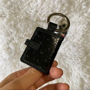 Coach | Accessories | Nwt Coach Photo Book Keychain Black | Poshmark